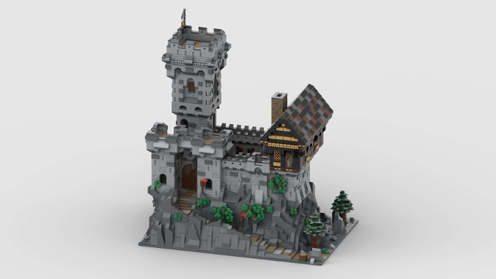 Abandoned Castle from BrickLink Studio [BrickLink]