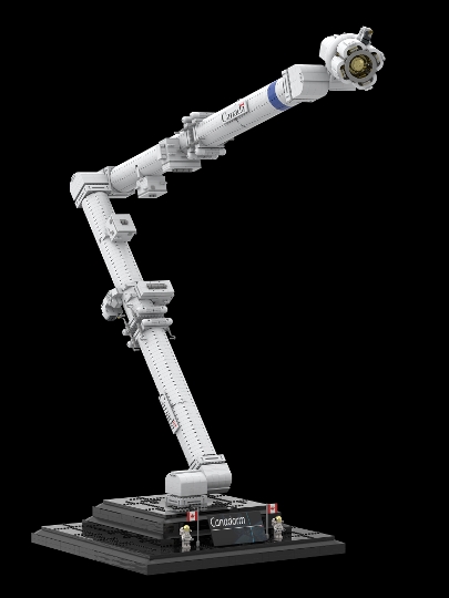 Canadarm from BrickLink Studio [BrickLink]