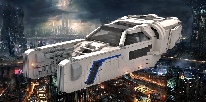 Blade Runner 2049 Luv's Spinner from BrickLink Studio [BrickLink]