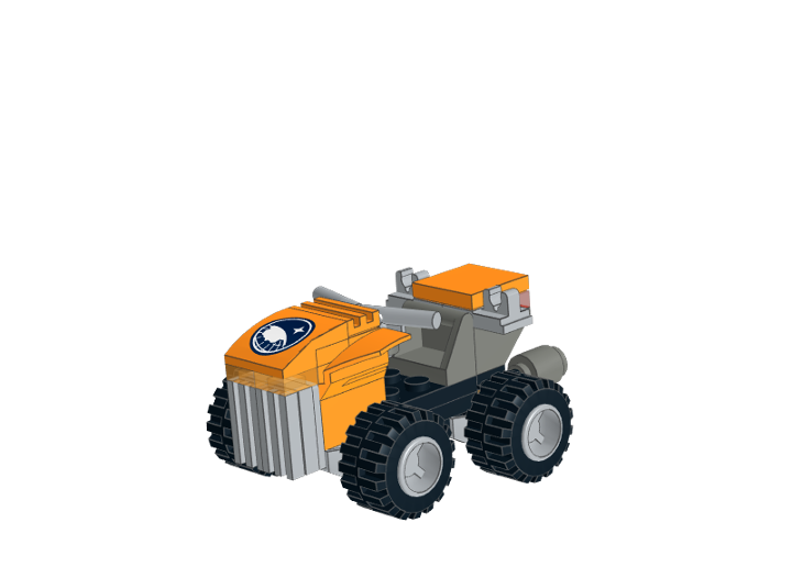 Quad ATV from BrickLink Studio [BrickLink]