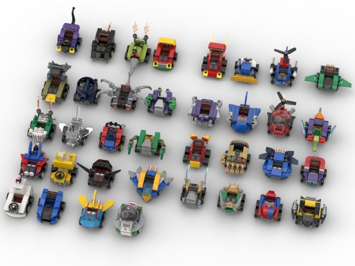 Mighty Micros from BrickLink Studio [BrickLink]