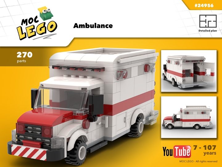 Ambulance from BrickLink Studio [BrickLink]