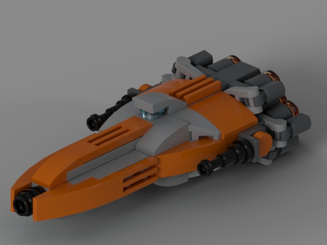Small Gunship from BrickLink Studio [BrickLink]