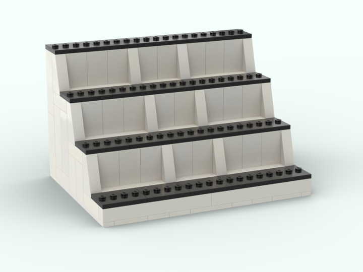 CMF Minifigure Stand from BrickLink Studio [BrickLink]