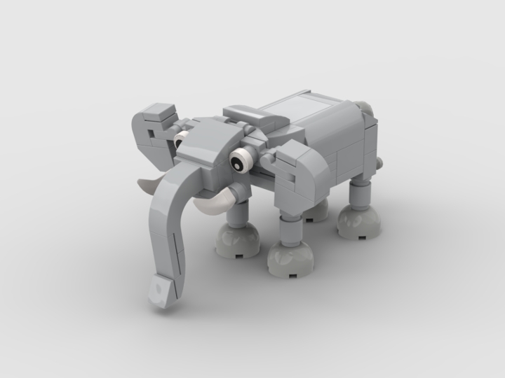Elephant MOC from BrickLink Studio [BrickLink]