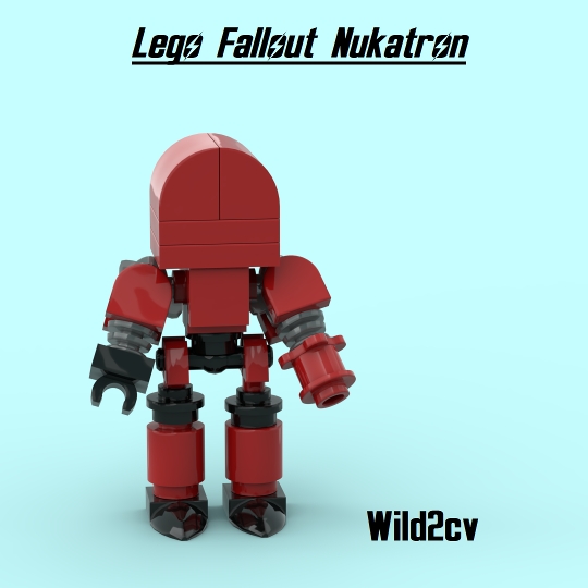 Fallout Nukatron from BrickLink Studio [BrickLink]
