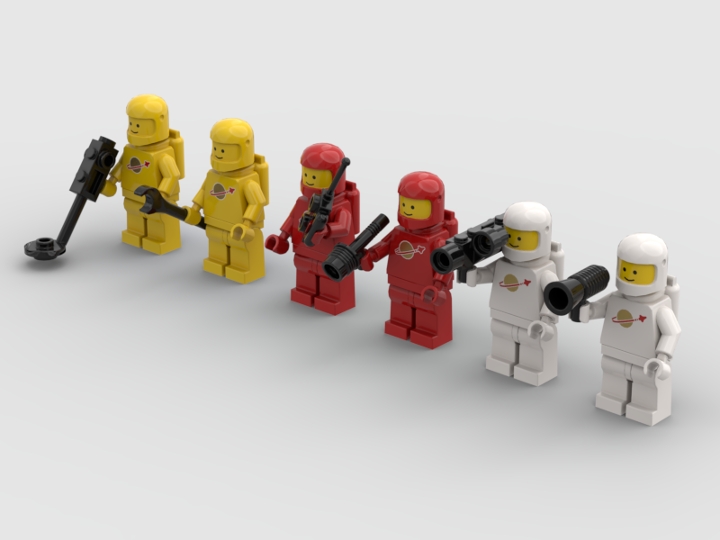6701-1: Minifig Pack from BrickLink Studio [BrickLink]