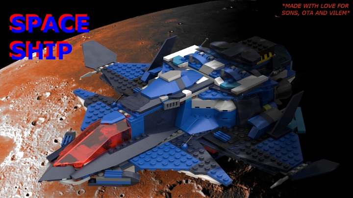 Spaceship_2019_09 from BrickLink Studio [BrickLink]