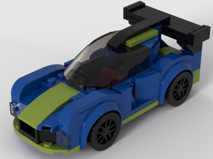 Le Mans Racing Car from BrickLink Studio [BrickLink]