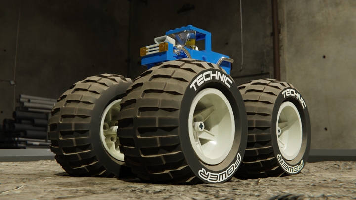 Monster Truck from BrickLink Studio [BrickLink]