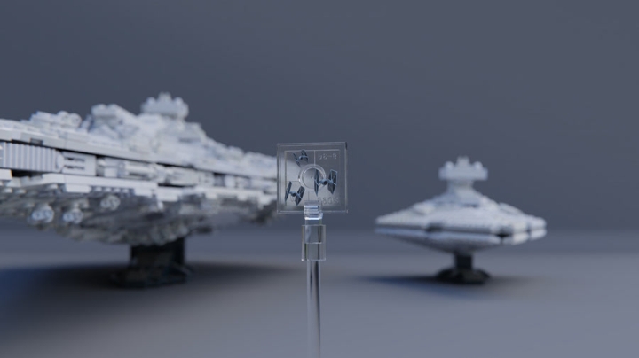 Bellator Class Dreadnought from BrickLink Studio [BrickLink]