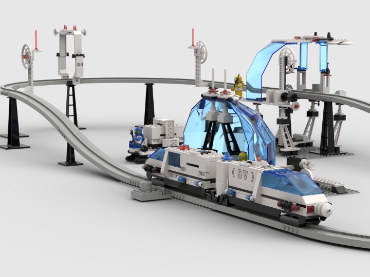 6990-1: Monorail Transport System (building steps) from BrickLink ...