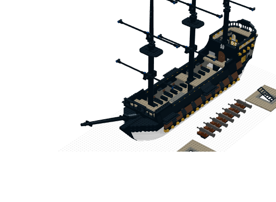 QUEEN ISABEL SHIP from BrickLink Studio [BrickLink]