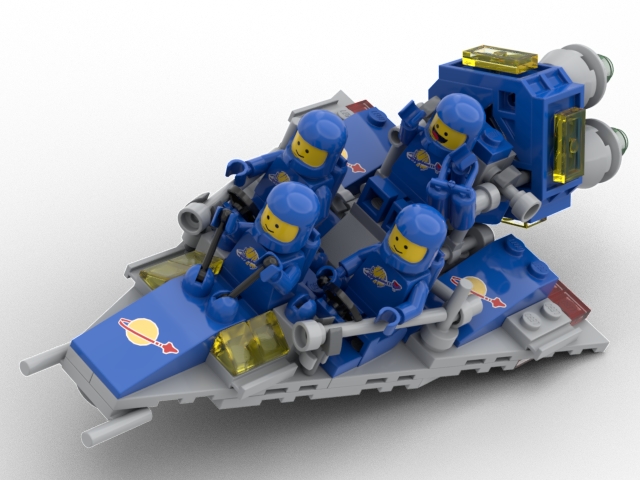 Benny's & Benny's & Benny's & Benny's Spaceship out of 4x 70841 from ...