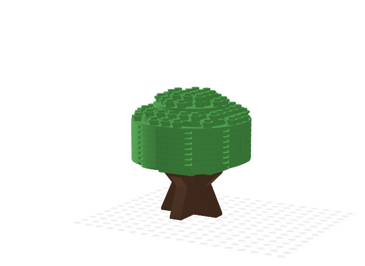 Summer Tree from BrickLink Studio [BrickLink]