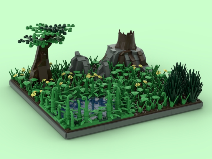 nature from BrickLink Studio [BrickLink]