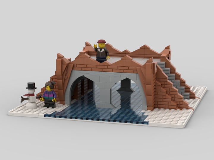 historical bridge from BrickLink Studio [BrickLink]