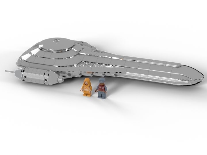 Naboo Royal Cruiser from BrickLink Studio [BrickLink]