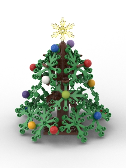 Christmas Tree Idea from BrickLink Studio [BrickLink]