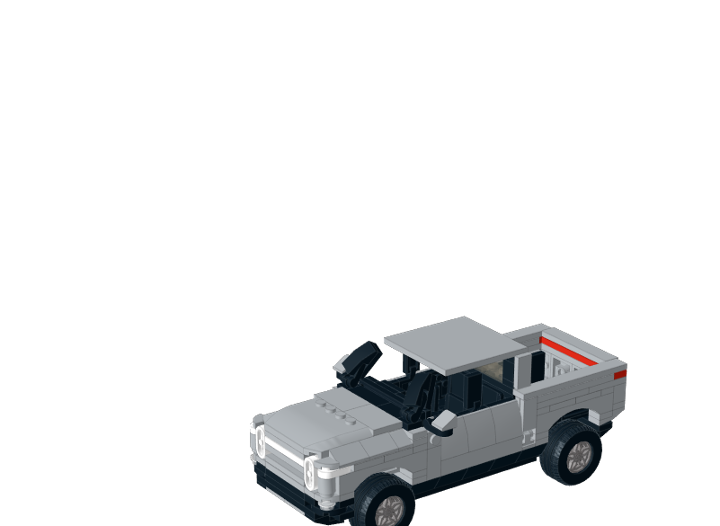 Rivian R1T from BrickLink Studio [BrickLink]