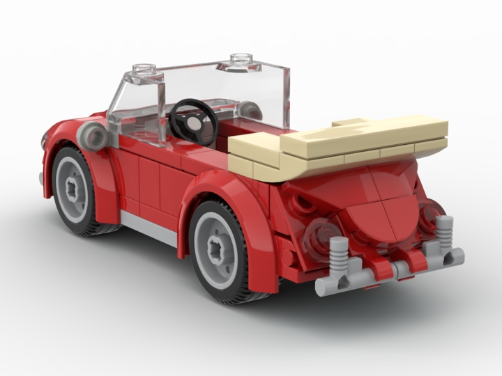 VW Beetle from BrickLink Studio [BrickLink]