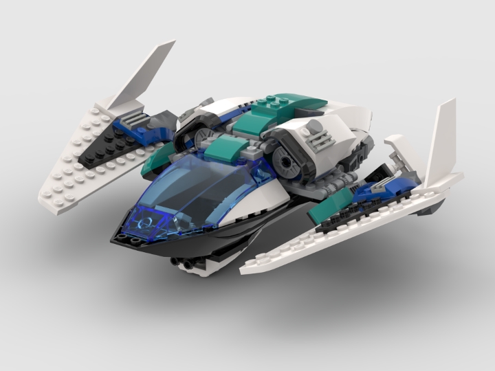 Spaceship from BrickLink Studio [BrickLink]