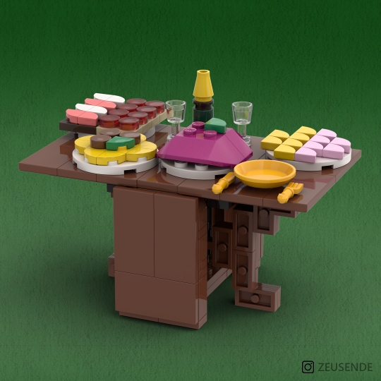 Creator No.1 - The Legendary Table from BrickLink Studio [BrickLink]