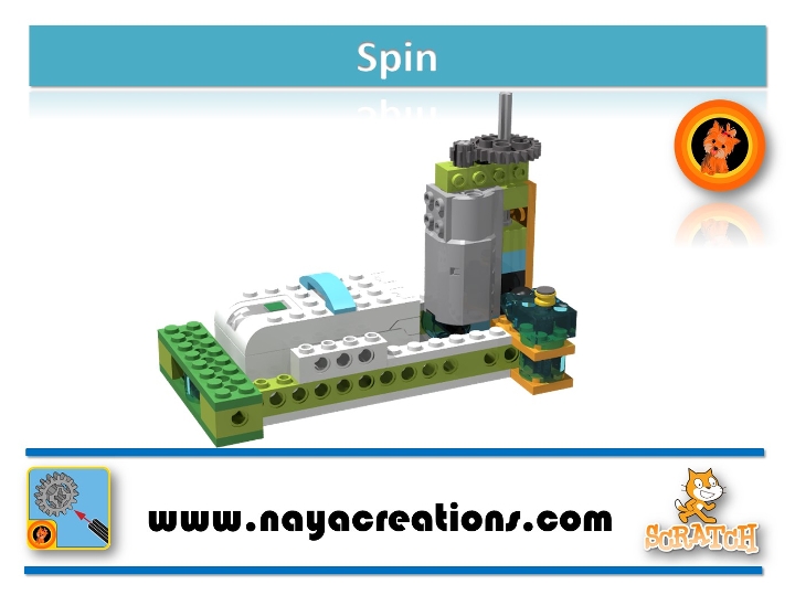 Lego WeDo 2.0 Spin from BrickLink Studio [BrickLink]