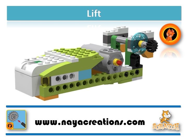 Lego WeDo 2.0 Lift from BrickLink Studio [BrickLink]