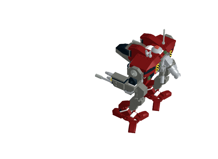 Cougar Scout Mech - Mechassault 1 from BrickLink Studio [BrickLink]