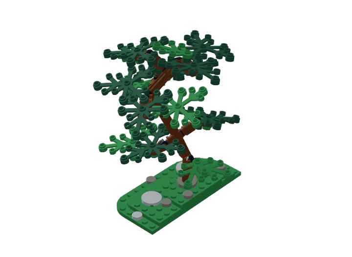 crooked maple from BrickLink Studio [BrickLink]