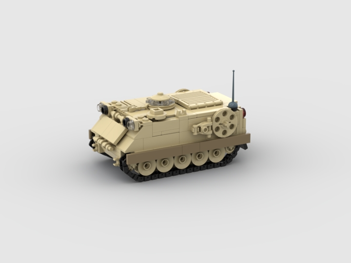 M106 Mortar Carrier from BrickLink Studio [BrickLink]