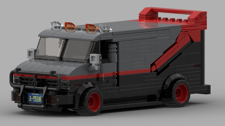 A-Team Van from BrickLink Studio [BrickLink]