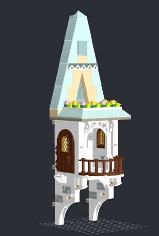 Disney Princess Height Chart from BrickLink Studio [BrickLink]