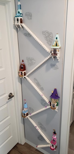 Disney Princess Height Chart from BrickLink Studio [BrickLink]