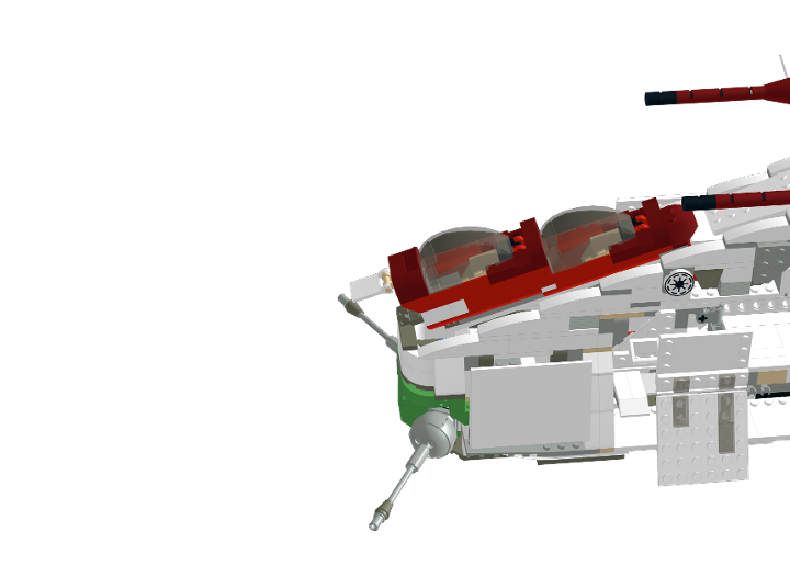 SW gunship from BrickLink Studio [BrickLink]