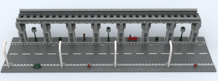 Raised Track from BrickLink Studio [BrickLink]