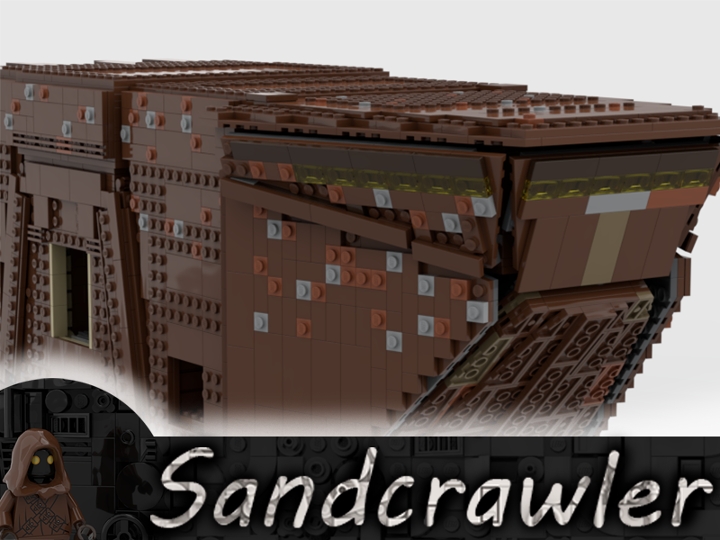 Sandcrawler from BrickLink Studio [BrickLink]