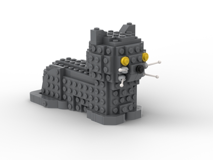 British Blue Cat from BrickLink Studio [BrickLink]