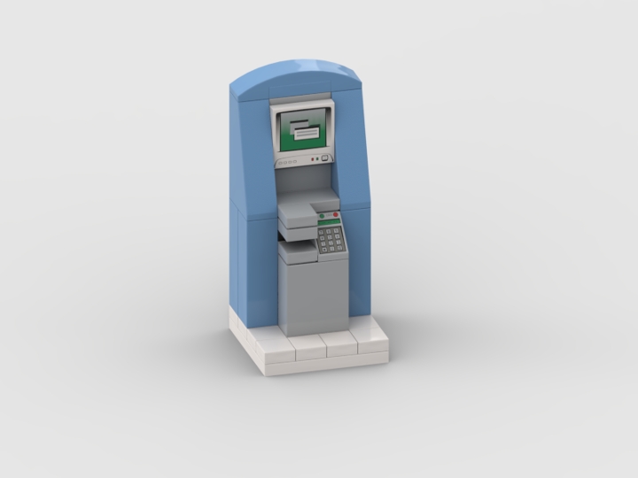 Simple ATM from BrickLink Studio [BrickLink]
