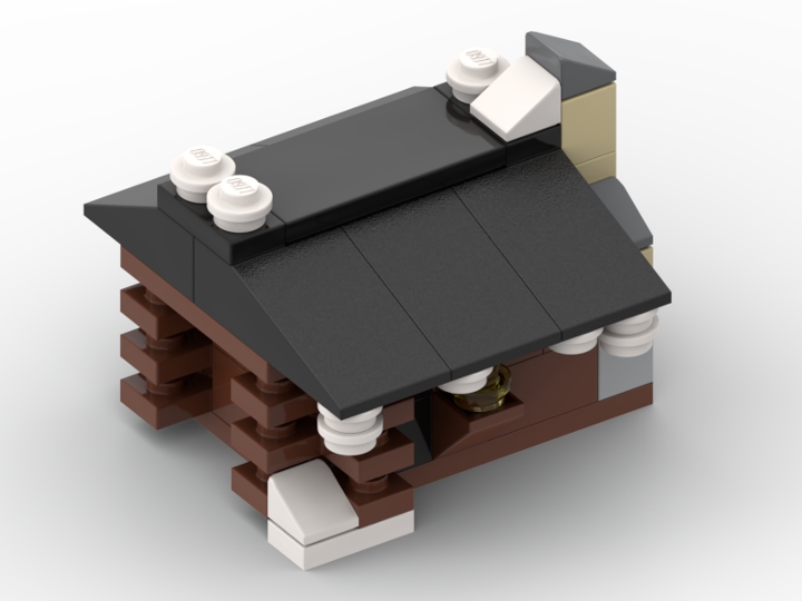 40062 Log Cabin from BrickLink Studio [BrickLink]