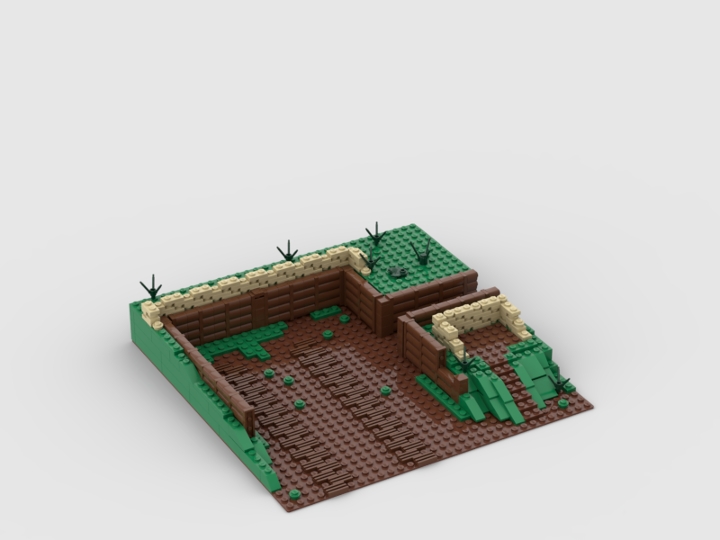 Tank Bunker from BrickLink Studio [BrickLink]
