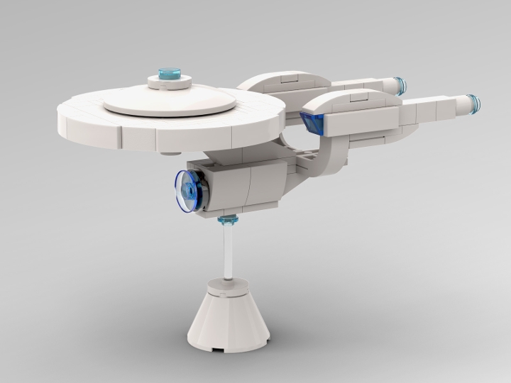 Enterprise Kelvin Reboot Micro by Luis Peña from BrickLink Studio ...