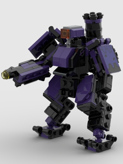 Overwatch: Null Sector Bastion from BrickLink Studio [BrickLink]