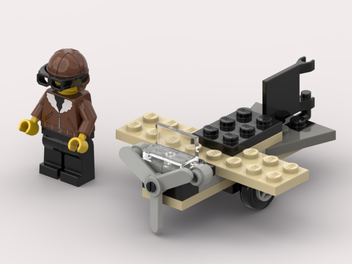 3002/3039 Adventurers Plane from BrickLink Studio [BrickLink]