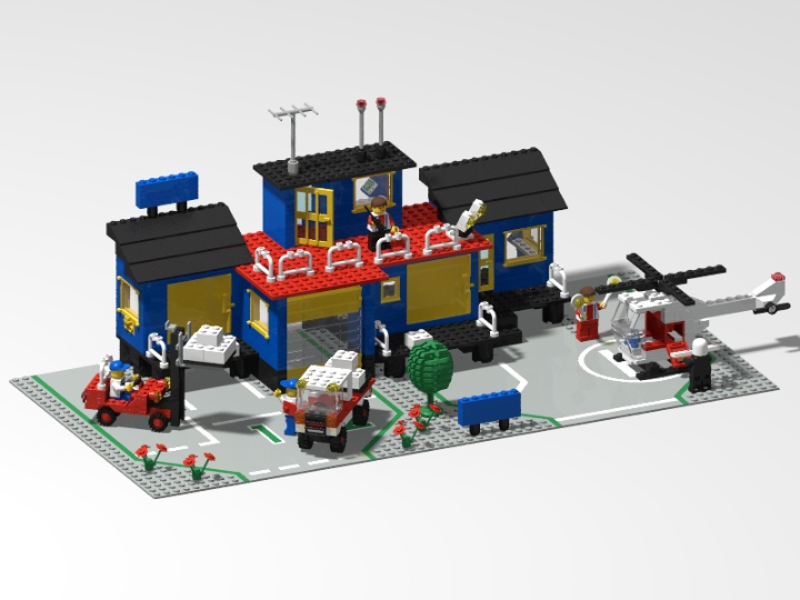 6391 Cargo Center (1984) from BrickLink Studio [BrickLink]