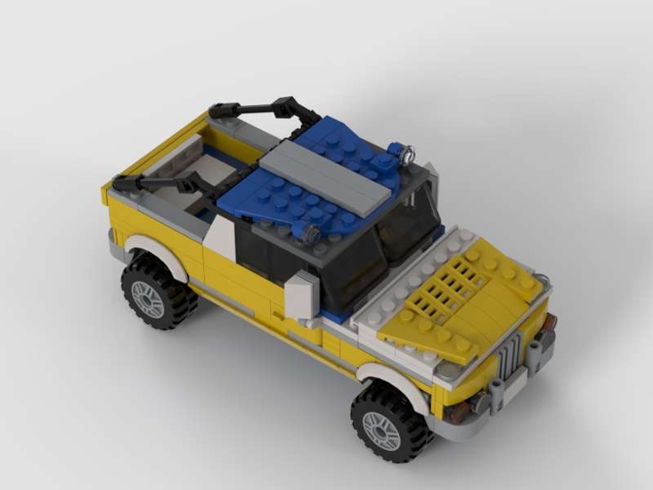 Pick-up 4WD from BrickLink Studio [BrickLink]
