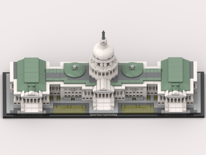 21030 United States Capitol Building from BrickLink Studio [BrickLink]