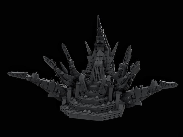 Sith Throne from BrickLink Studio [BrickLink]