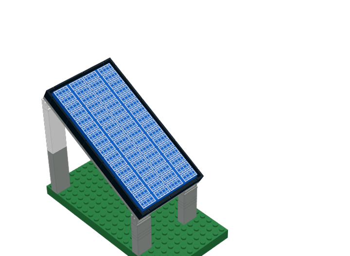 Solar panel from BrickLink Studio [BrickLink]